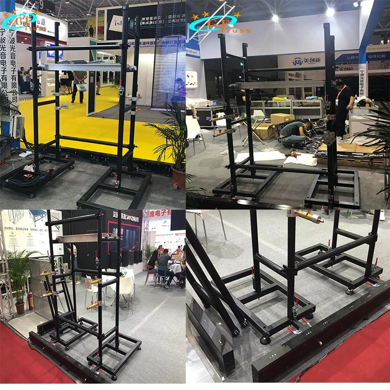 Gf-truss LED Screen TV Ground Support Stand Truss for Outdoor Stage ...