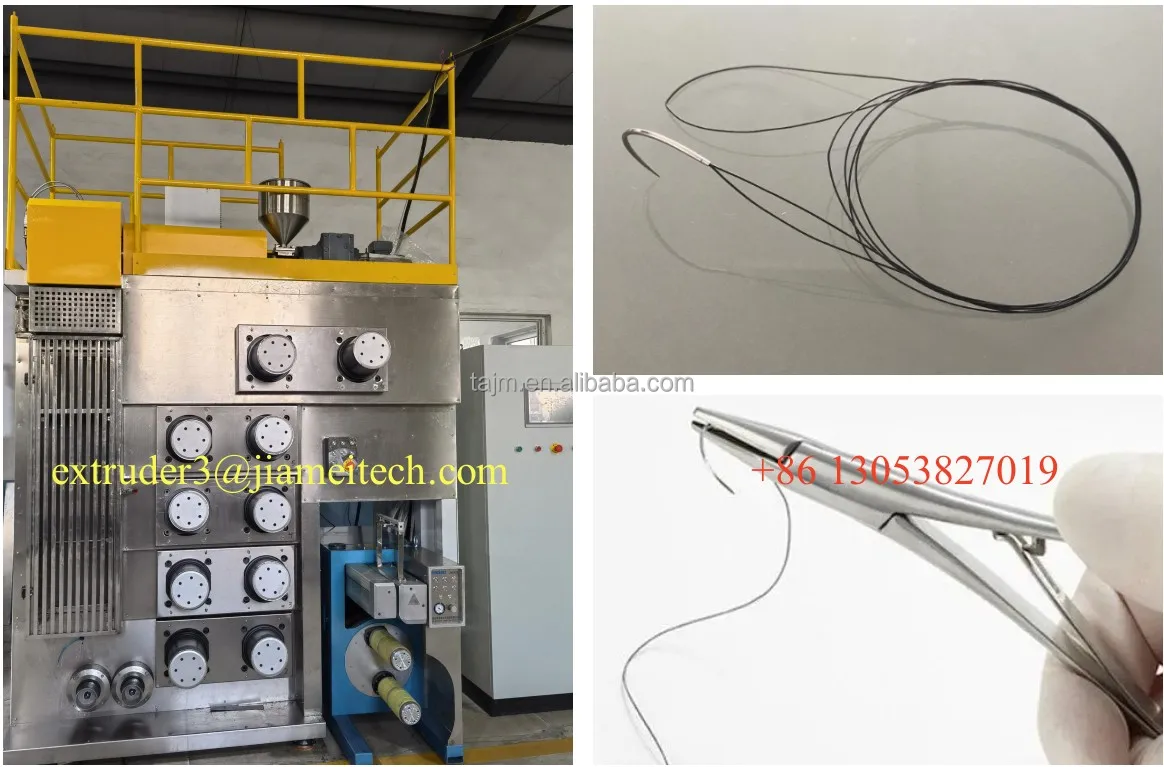 PGA Sutures Absorbable Surgical Suture Thread Spinning Making Machine ...