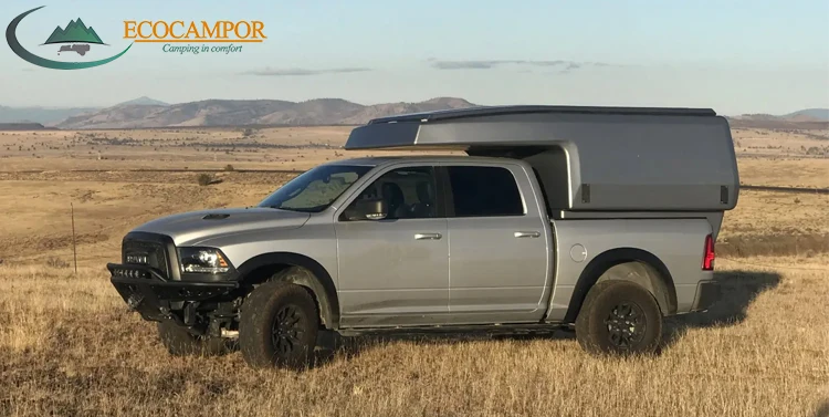 Ecocampor Fiberglass Truck Camper - Stylish & Durable