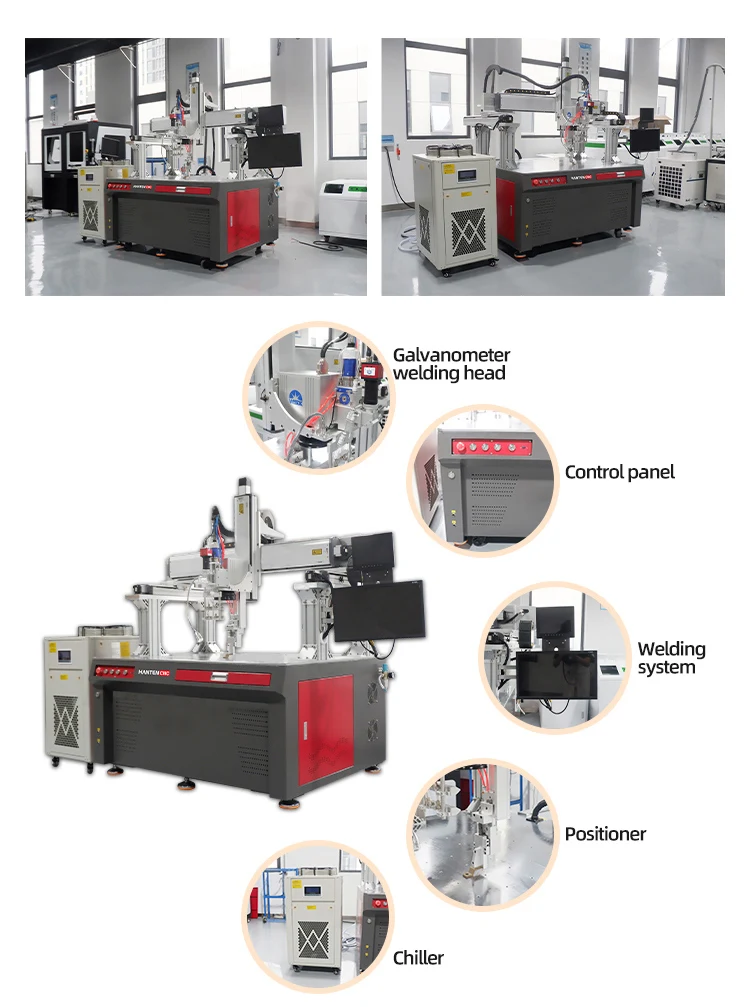 Gantry Type Fully Automatic Laser Welding Machine with CCD