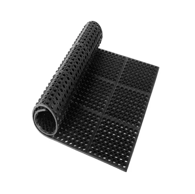 Marine Deck Rubber Flooring - Durable & Perforated Mats