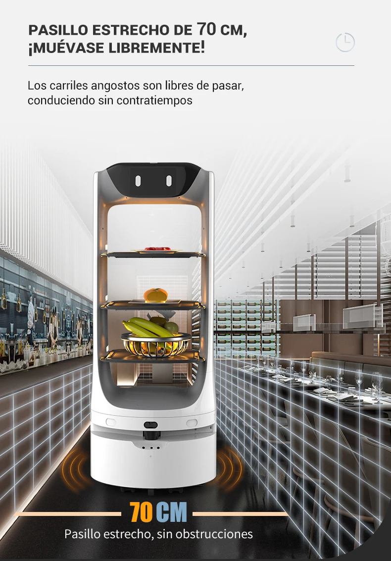 REEMAN Autonomous Food Robot - Efficient Delivery Solutions