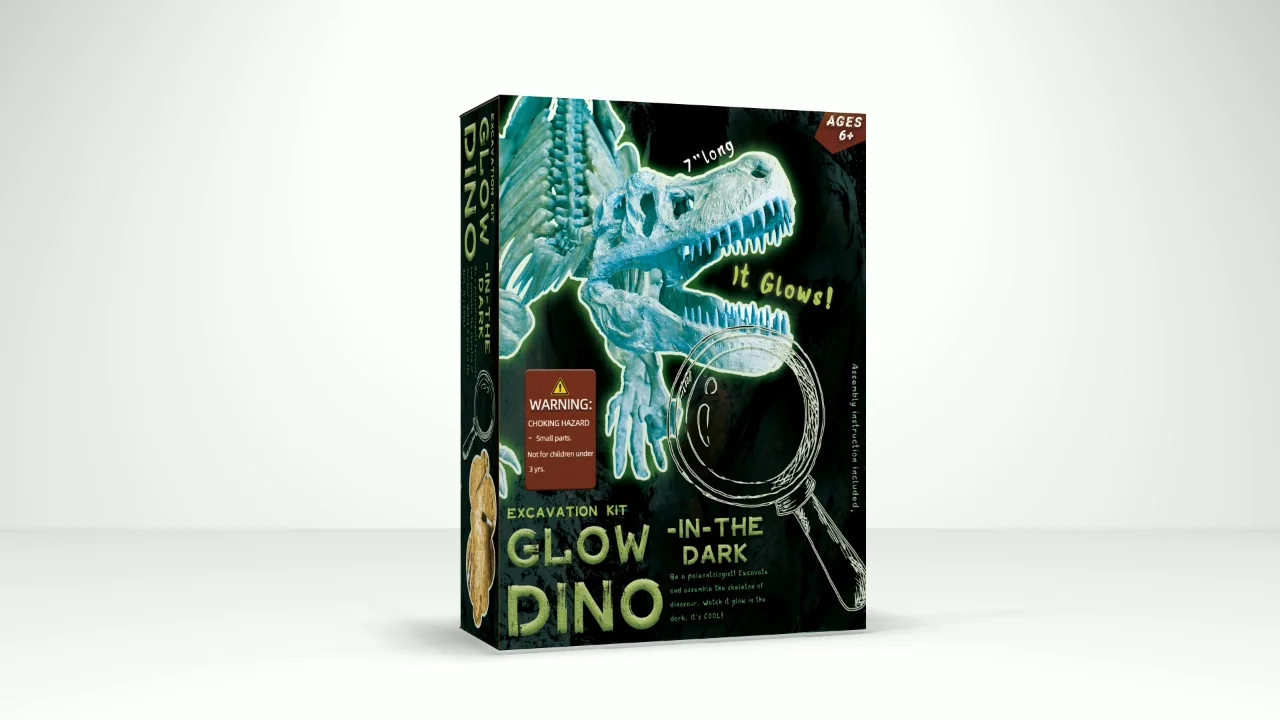 Diy Amazing Magical Dino Toy Glow In The Dark Toy Diplodocus ...