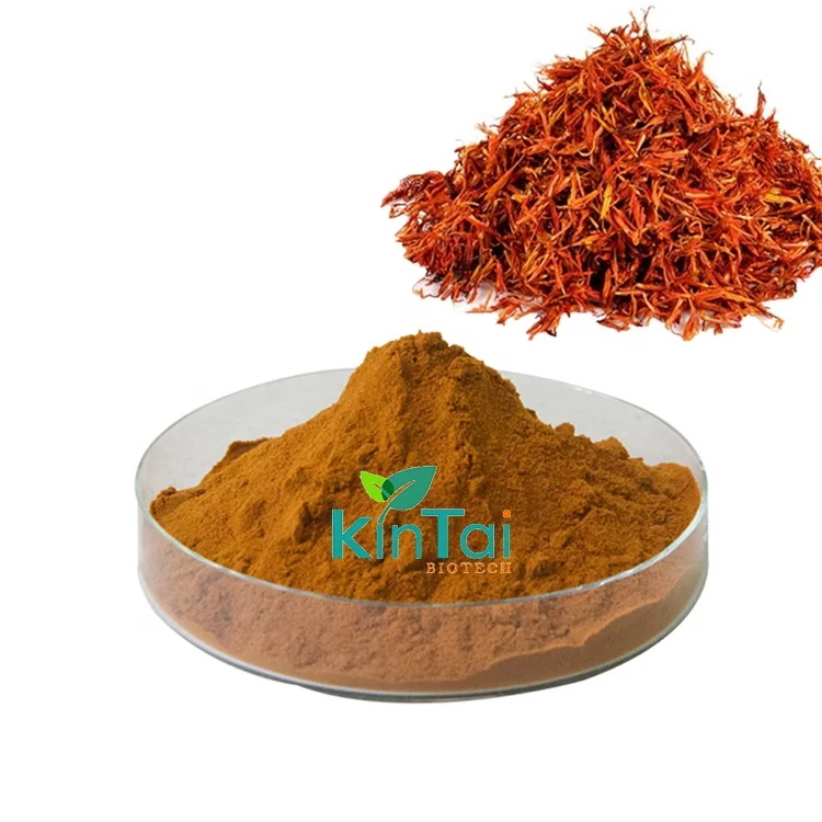 Food Grade Yellow Pigment Safflower Extract Safflower Yellow Powder ...