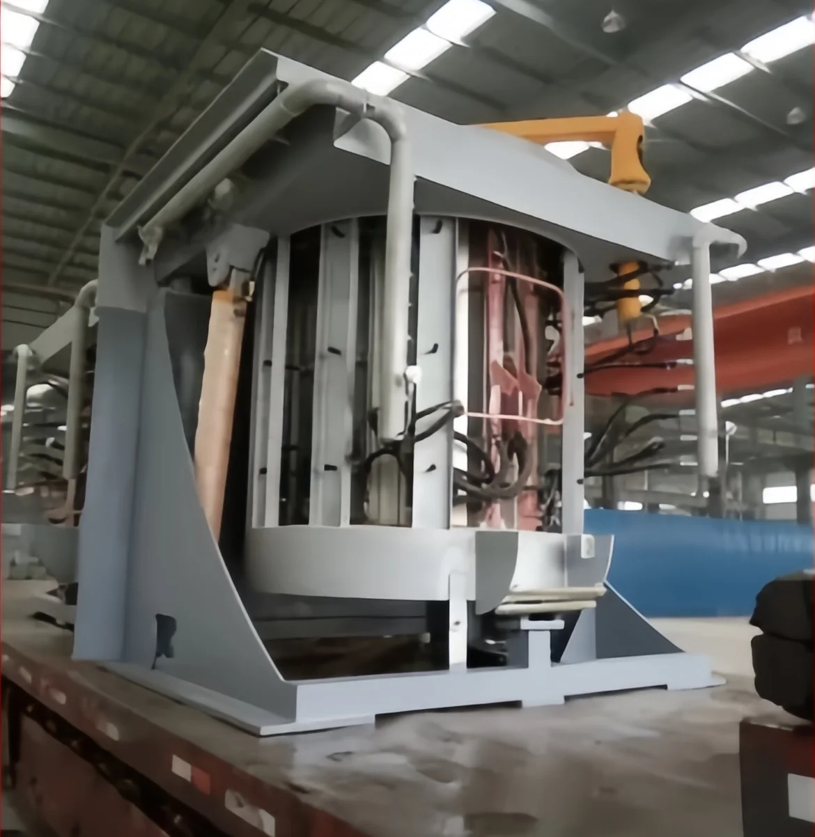 Scrap Iron Steel Melting Furnace 100kg-500kg Electric Induction