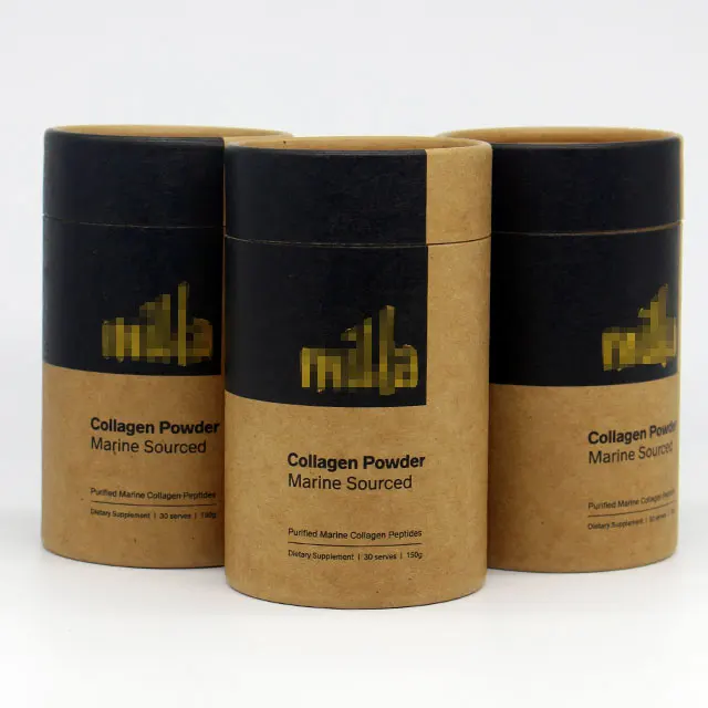 Tabung Inti Kertas Teh Herbal Kosong Kaleng Komposit Kaleng Kraft ...