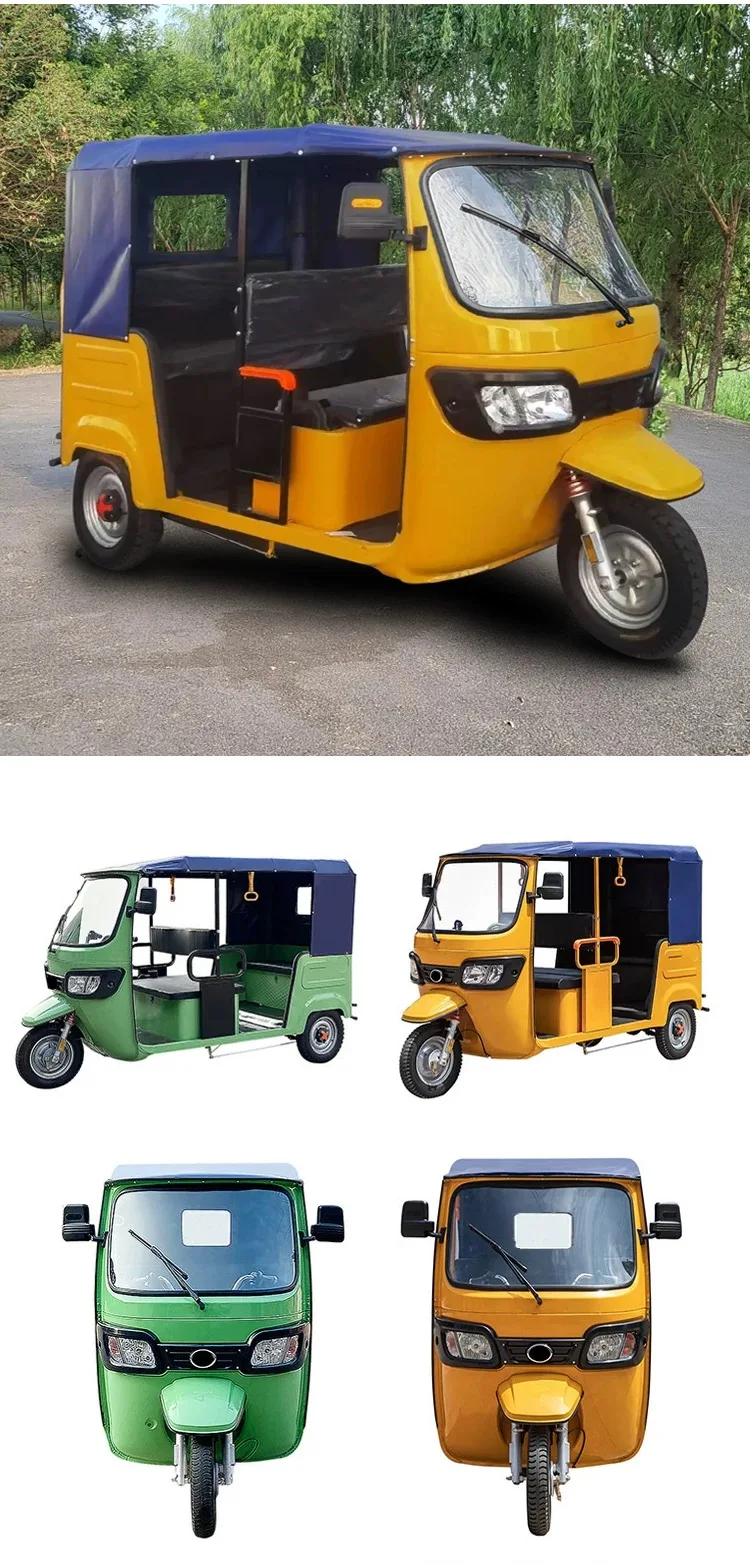 Noiseless Pollution-Free 3 Wheel Delivery Electric Rickshaw for Sale Tuktuk