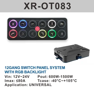 Waterproof Ip68 Universal Circuit Control System Relay Box12 Gang ...