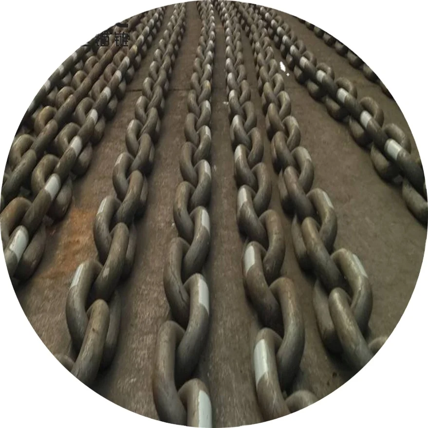 Mooring Chains For Farming Cages And Fishing Nets Grade R3,Dia.87mm--117mm - Buy Mooring Chain ...