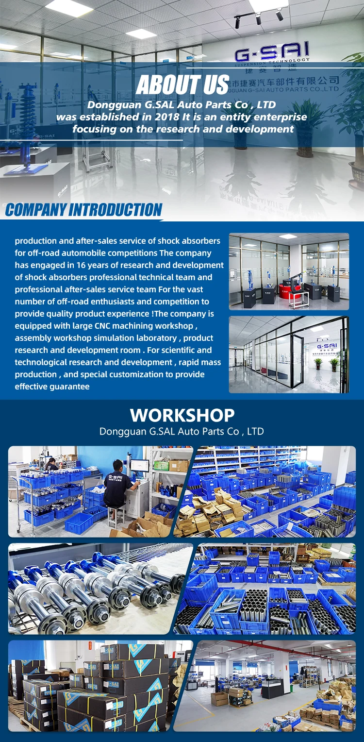 Racing Oem Suspension Off Road Shock Tubelar Buggy 4x4 Double Coil Over ...