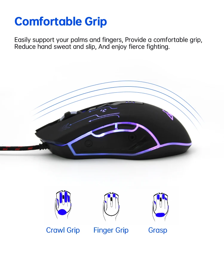JINMS KM005 Gaming Keyboard and Mouse Set - Free Sample