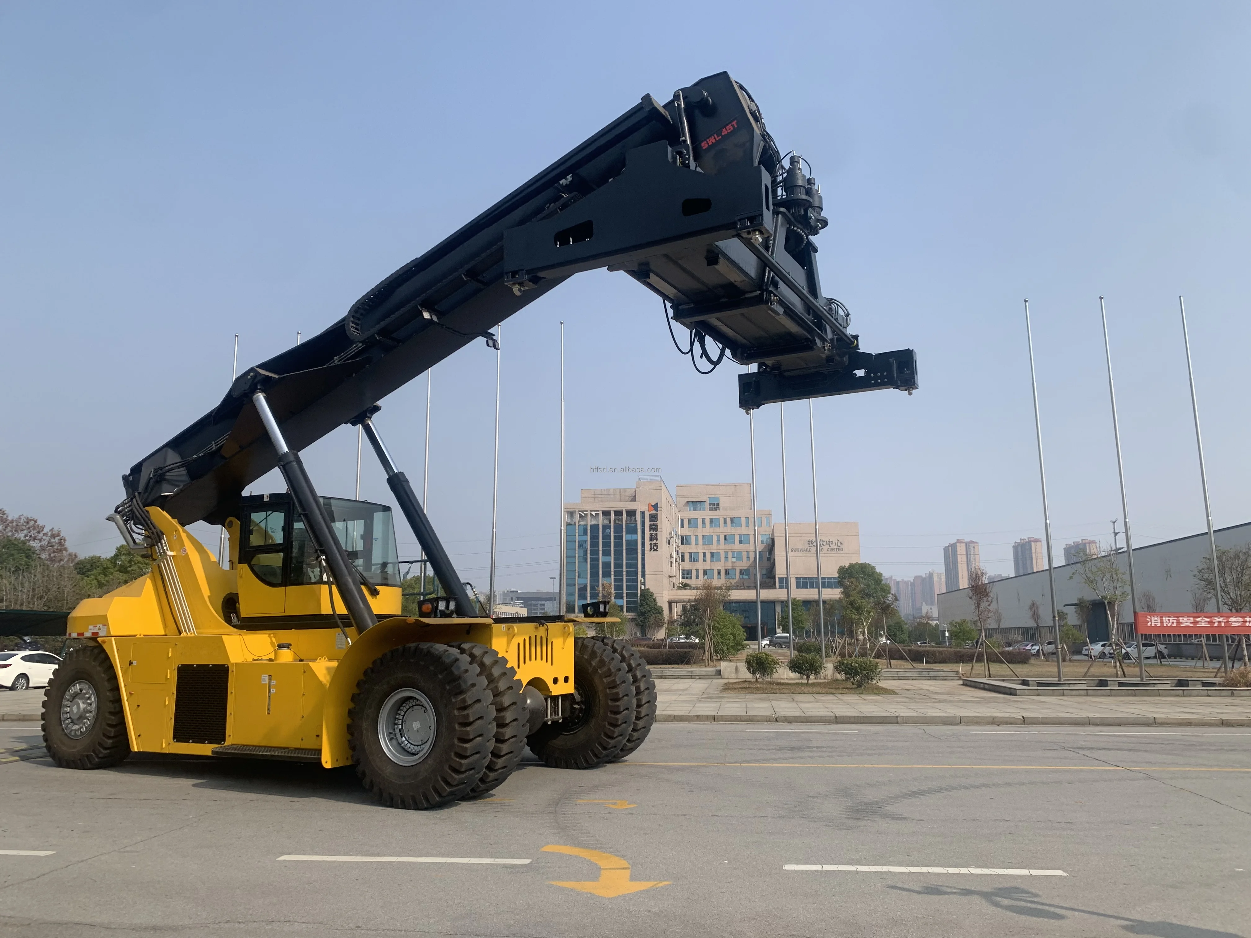 45 Ton Container Reach Stacker With Good Performance Supplier From ...