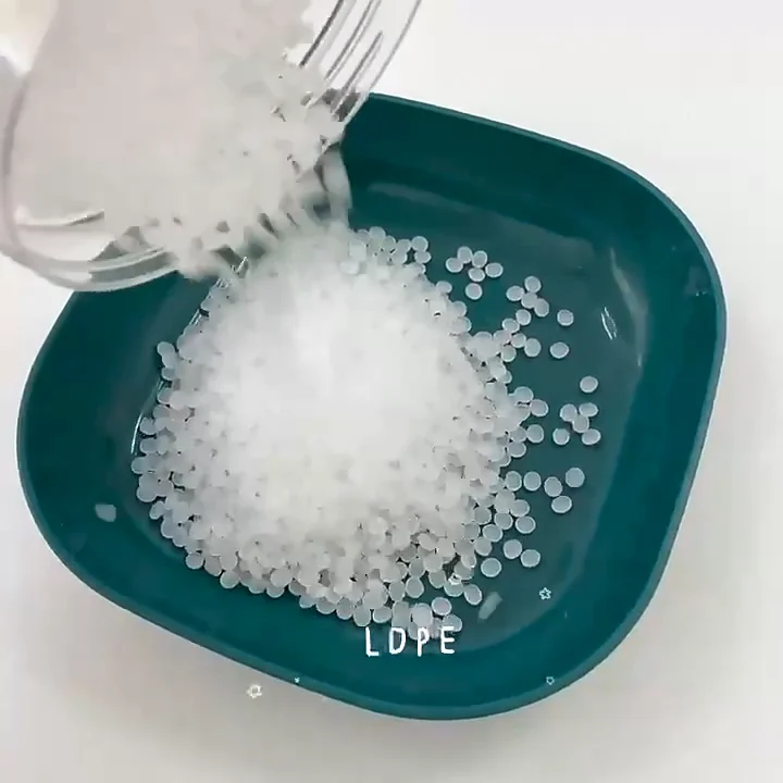 Virgin Ldpe Granules Film Grade Ldpe Pellets For Food Packaging Raw ...