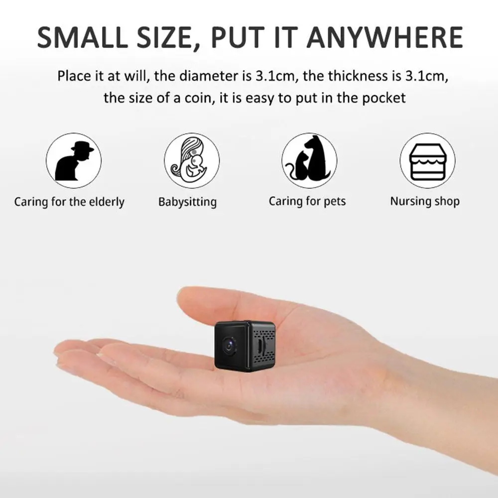 X6D 4K 1080P Night Vision Wireless Camera for Home Security