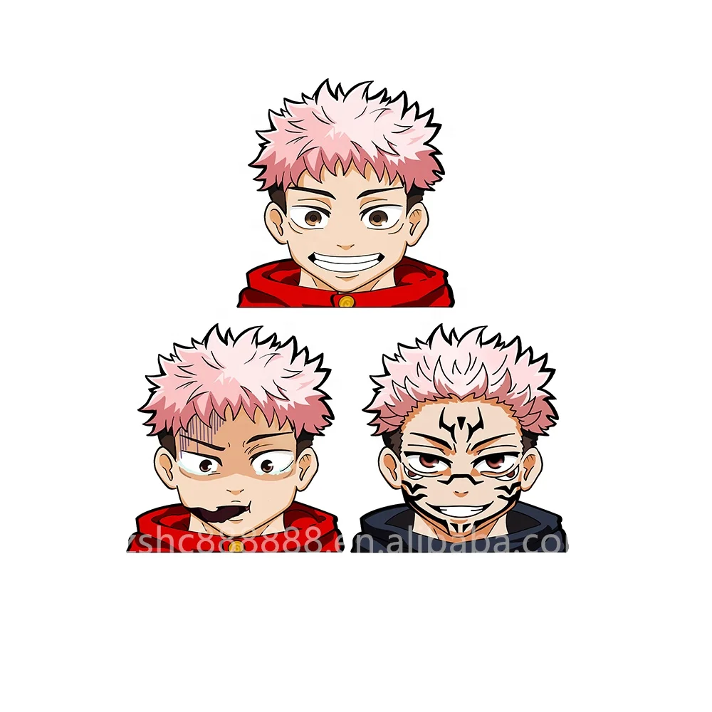 Wholesale Jujutsu Kaisen 3d Anime Lenticular Motion Stickers Waterproof ...