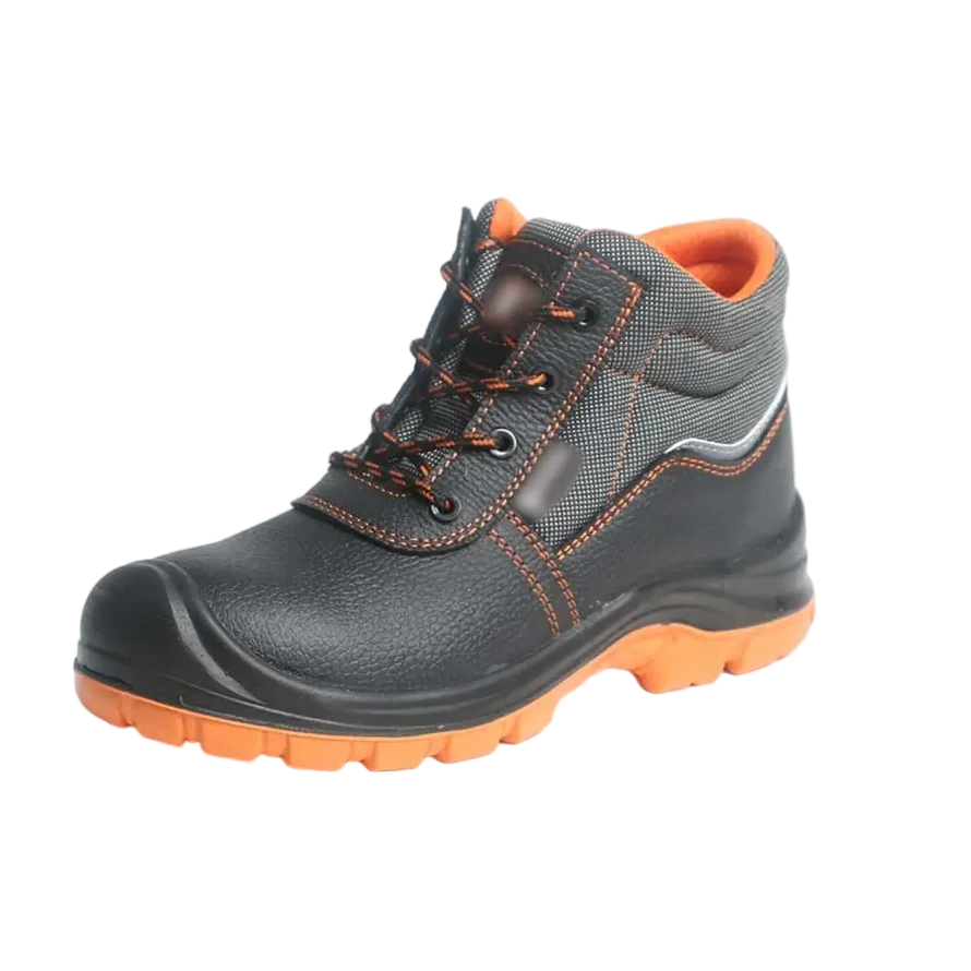 High Quality 2024 New Hot Weather Genuine Leather Black Safety Boots ...