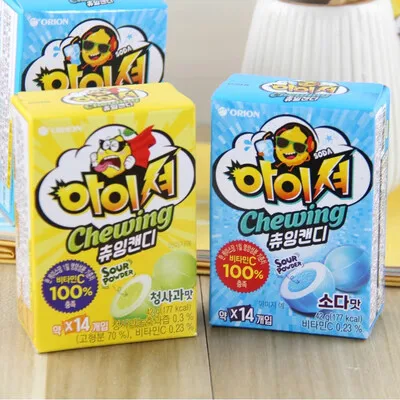 Orion Fruit Super Sour Candy Gummy 42g Korea Imported Exotic Snacks ...