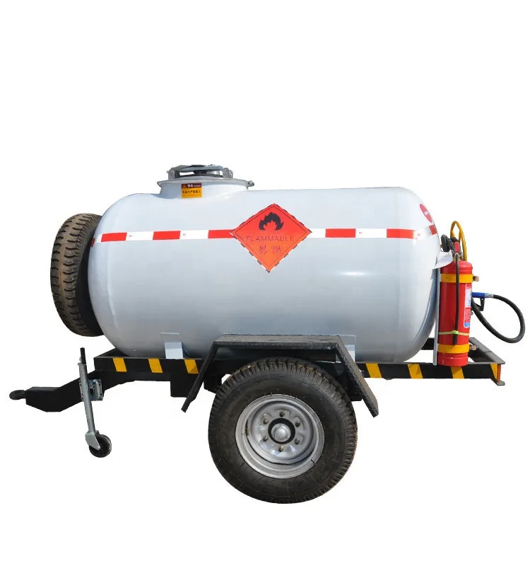 1000L 2000L Single Axle Diesel Fuel Tanker Trailer by Shenzong
