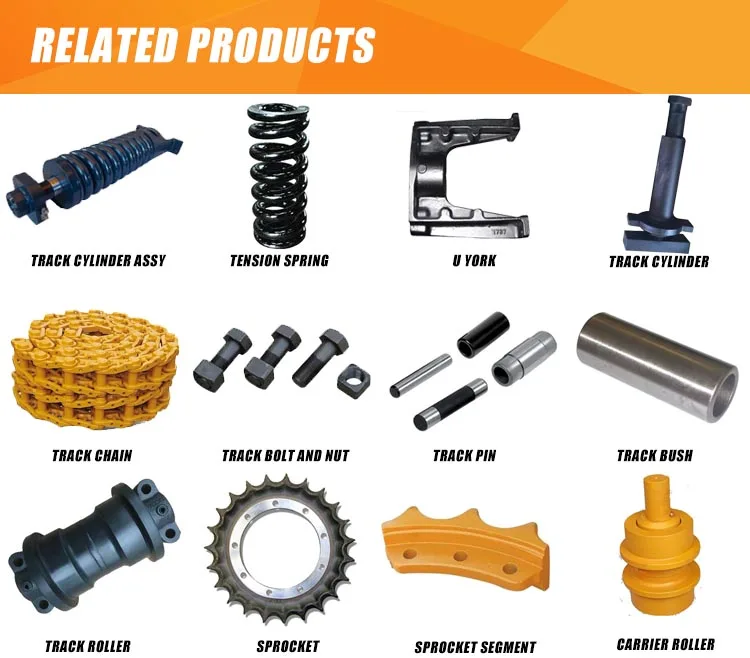 Durable Track Link Assembly Chain for Excavators & Bulldozers