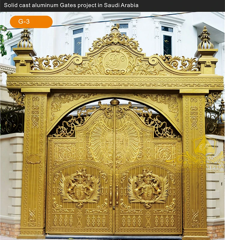 Modern Main Aluminum Gate Design That Never Rusts. - Buy Luxury Villa ...