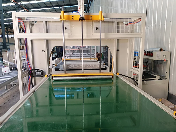Horizontal Orbital Stretch Wrapping Machine Horizontal Stretch Door ...