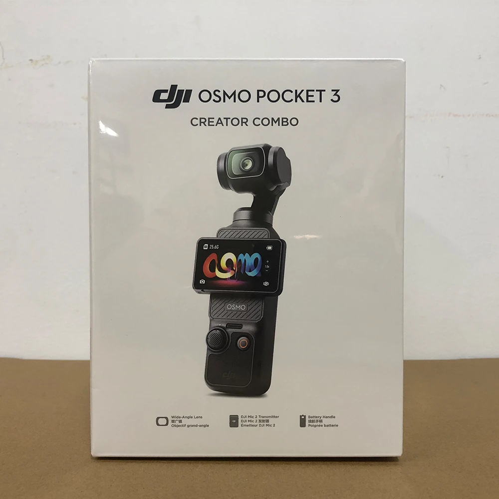 Dji Osmo Pocket 3 Creator Combo Pocket Camera 1in Cmos 2in Screen &horizontal-vertical Shooting ...