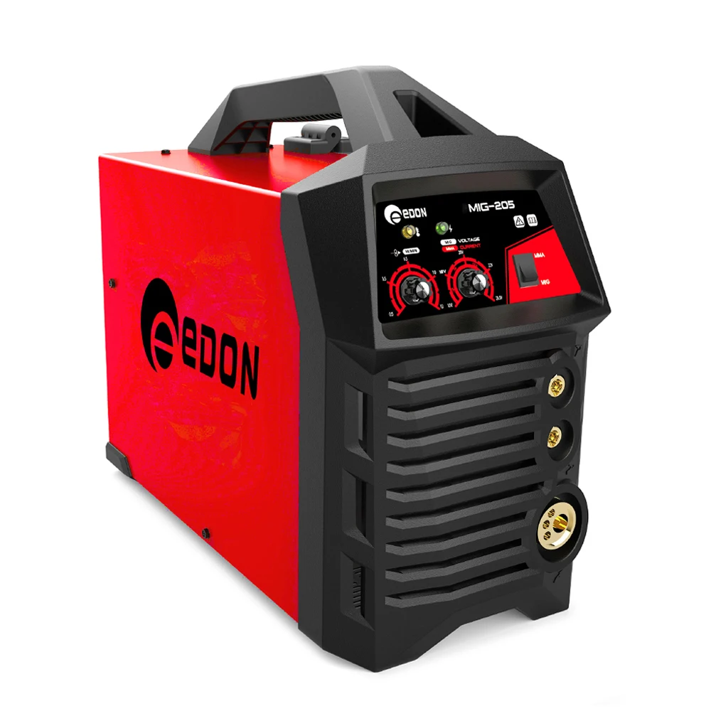EDON Expert MIG-205 IGBT inverter WELDING MACHINE CO2 GAS WELDER MIG ...