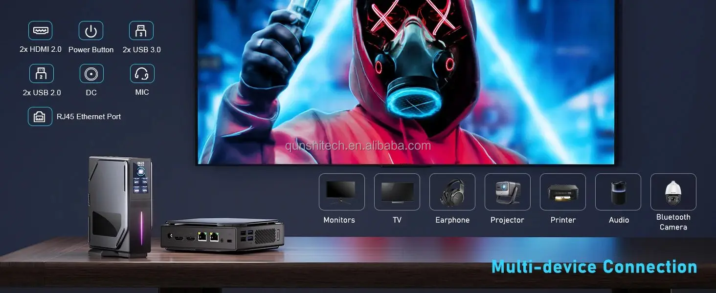 12th Gen NUC Mini PC with Intel Alder Lake - Gaming Ready