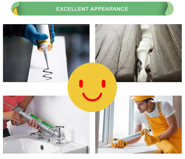 High Quality Waterproof Mirror Fix Crystal Clear Silicone Sealant Agent ...