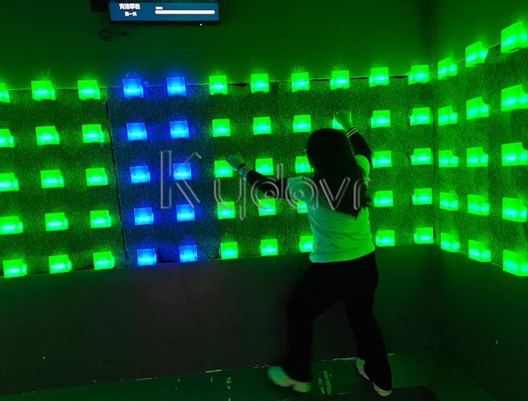 Arcade Reaction: Interactive Climbing Push Led Button Light
