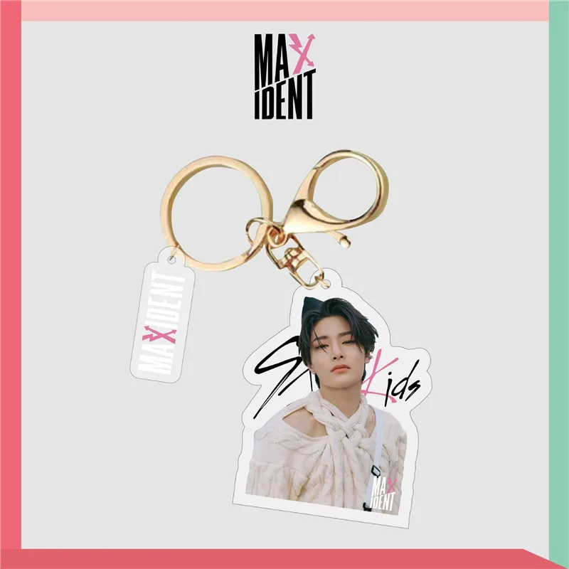 Hot Kpop Stray Kids Maxident Album Bag Car Pendant Accessories Keyring ...