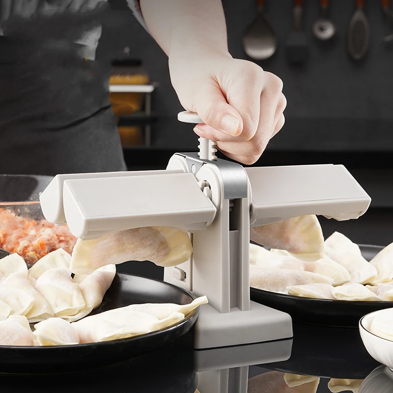 Manjia Manual Press Dumpling Wrapper Tool Household Double Head ...