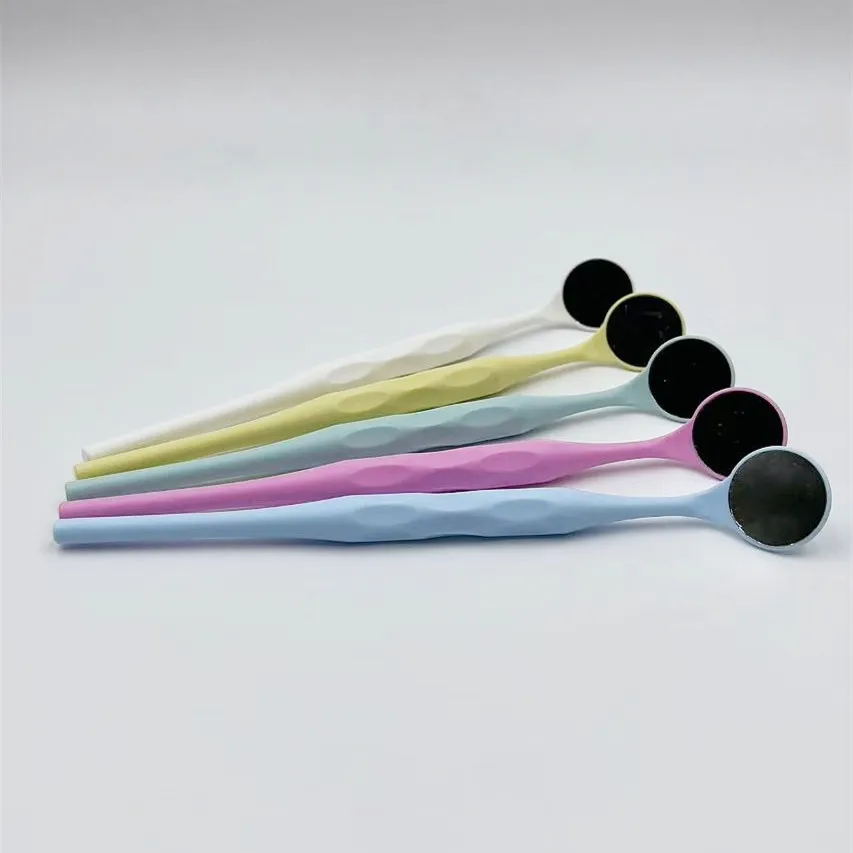 SJ Plastic Disposable Dental Mirrors - Anti-Fog & Durable