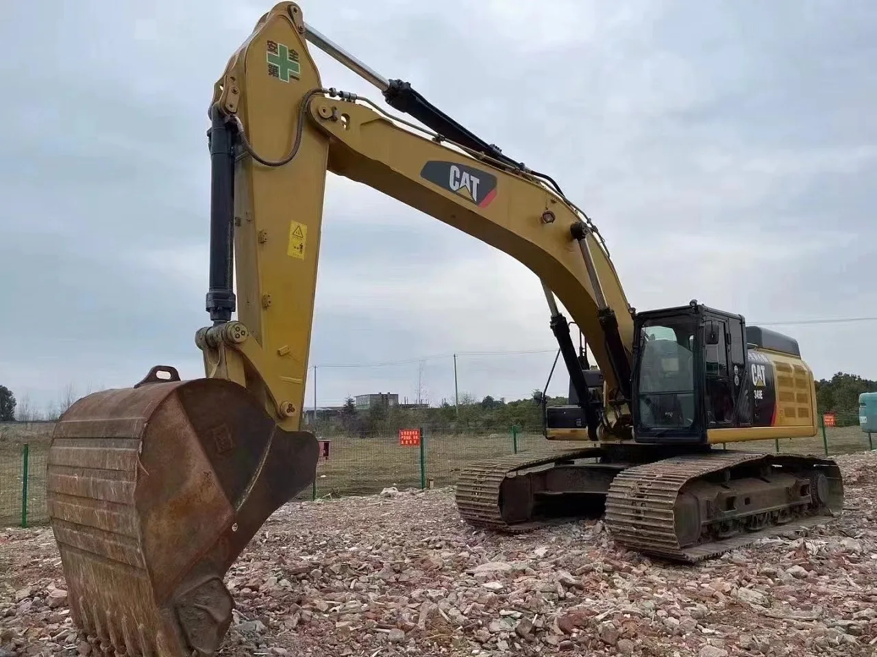 49 Ton Original Caterpillar Excavators Second Hand Digger Cat 349d ...