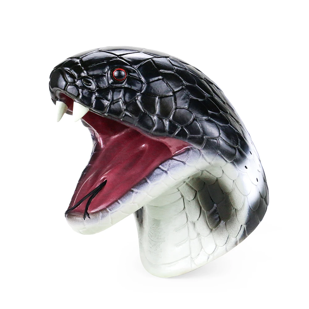 simulation snake pretend play cobra shape make hand puppet for kids ...