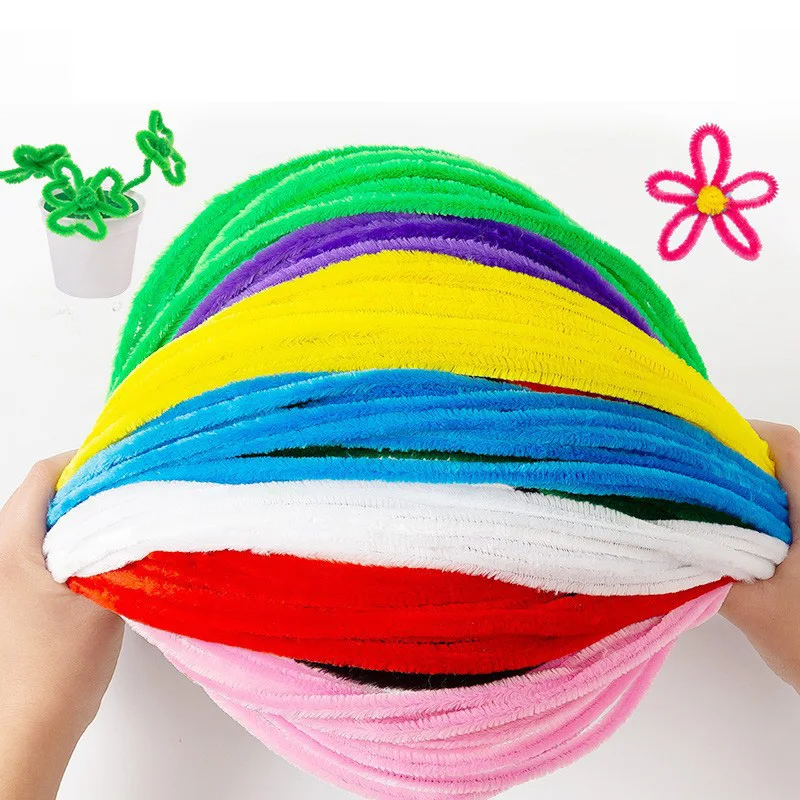 High Quality Flexible Pipe Cleaner Chenille Stem Cleaners Diy Twist ...