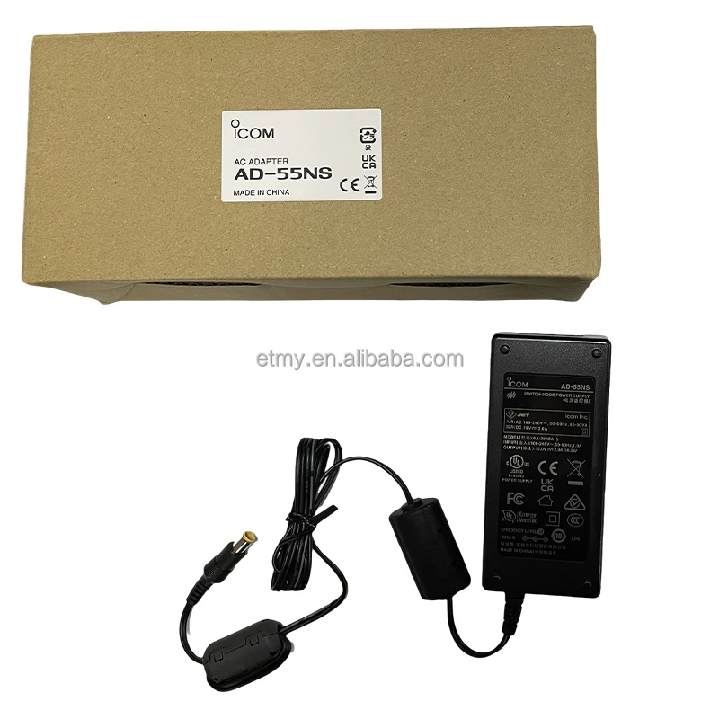 Icom Ac Adapter Ad-55ns Power Supply For Ic-r8600 Communications ...