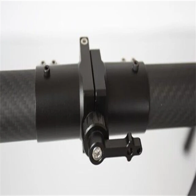 30mm Carbon Tube Horizontal Folding Part Machine Arm Tube Base Flat ...