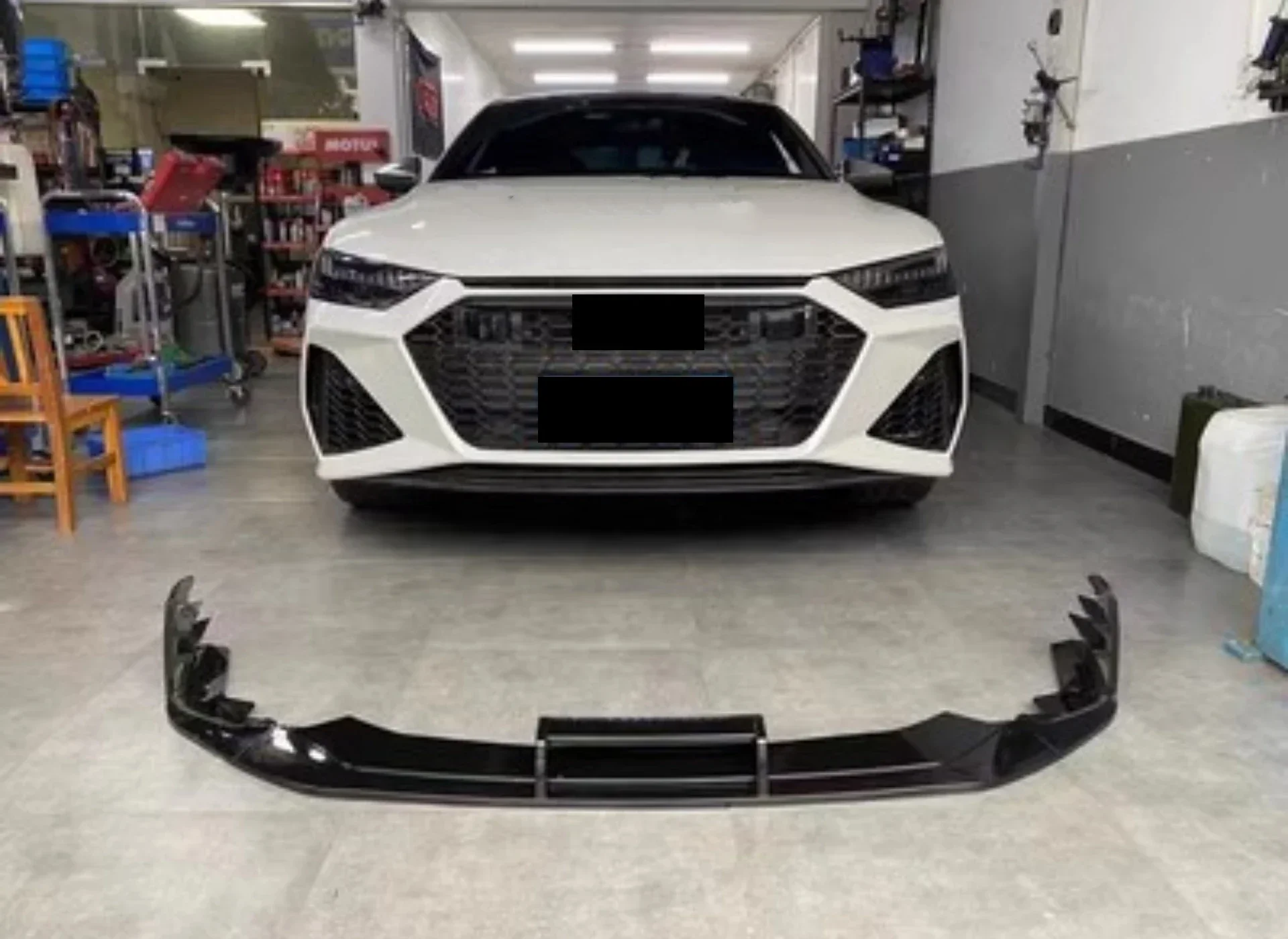 Front Rear Bumper Assembly Lip Fog Lamp Frame For Audi A7 2019-2021 ...