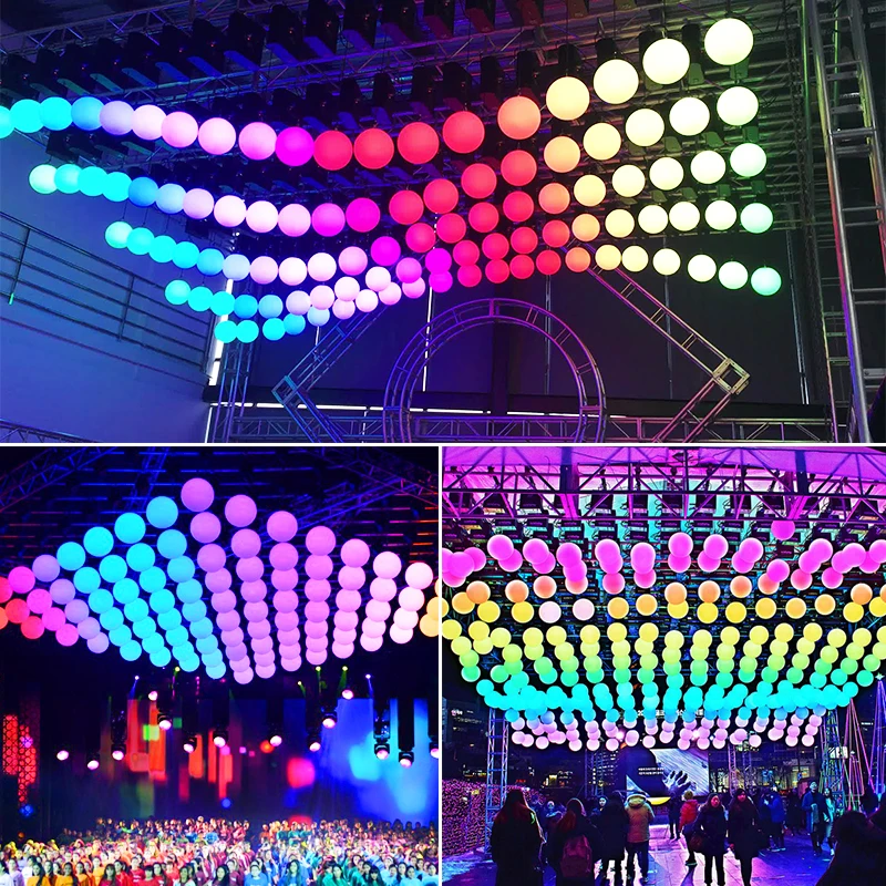 Marslite Led Lift Ball System Winch Led Color Kinetic Ball Light - Buy ...