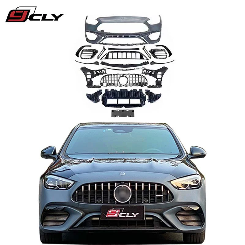 Hot Selling Bodykit Rear and Front Bumper for Mercedes Benz C-Class ...