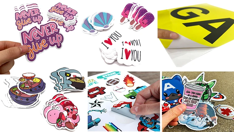 Custom Printed Logo Transparent Car Stickers For Packaging Pet With ...