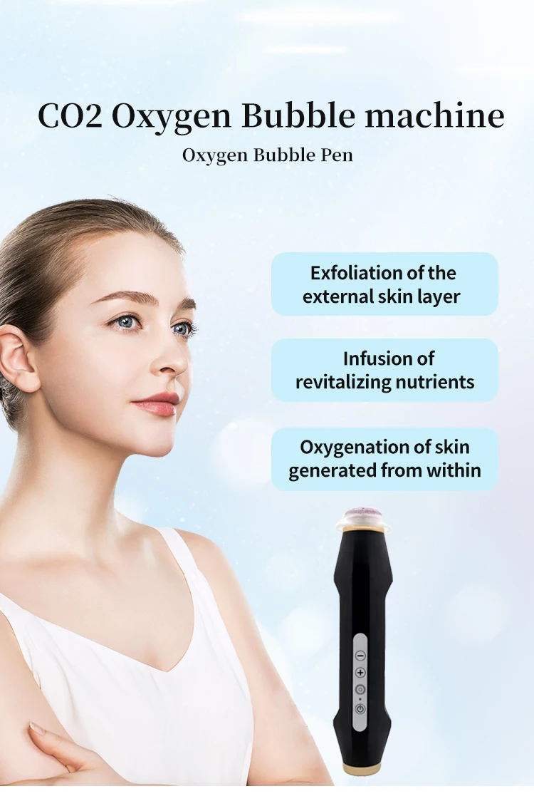 Popular 2026 Upgraded Oxygen Bubble Pen with Sonic Vibration Spin ...