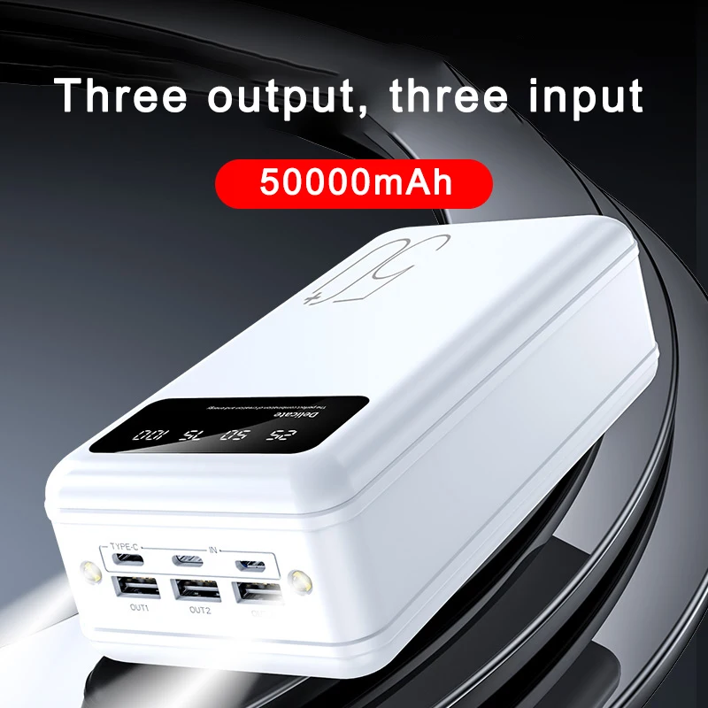 50000mAh Power Banks & Power Station Consumer Electronics Outdoor Fast ...