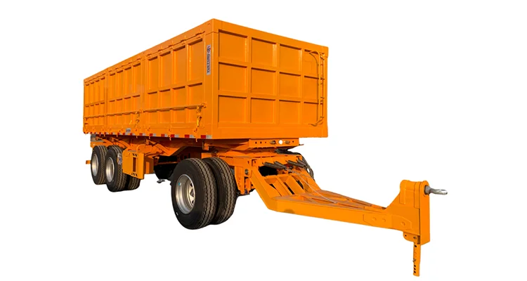 China Factory 2 Axles Hydraulic Cylinder Fully Welded Tipper Full Truck ...