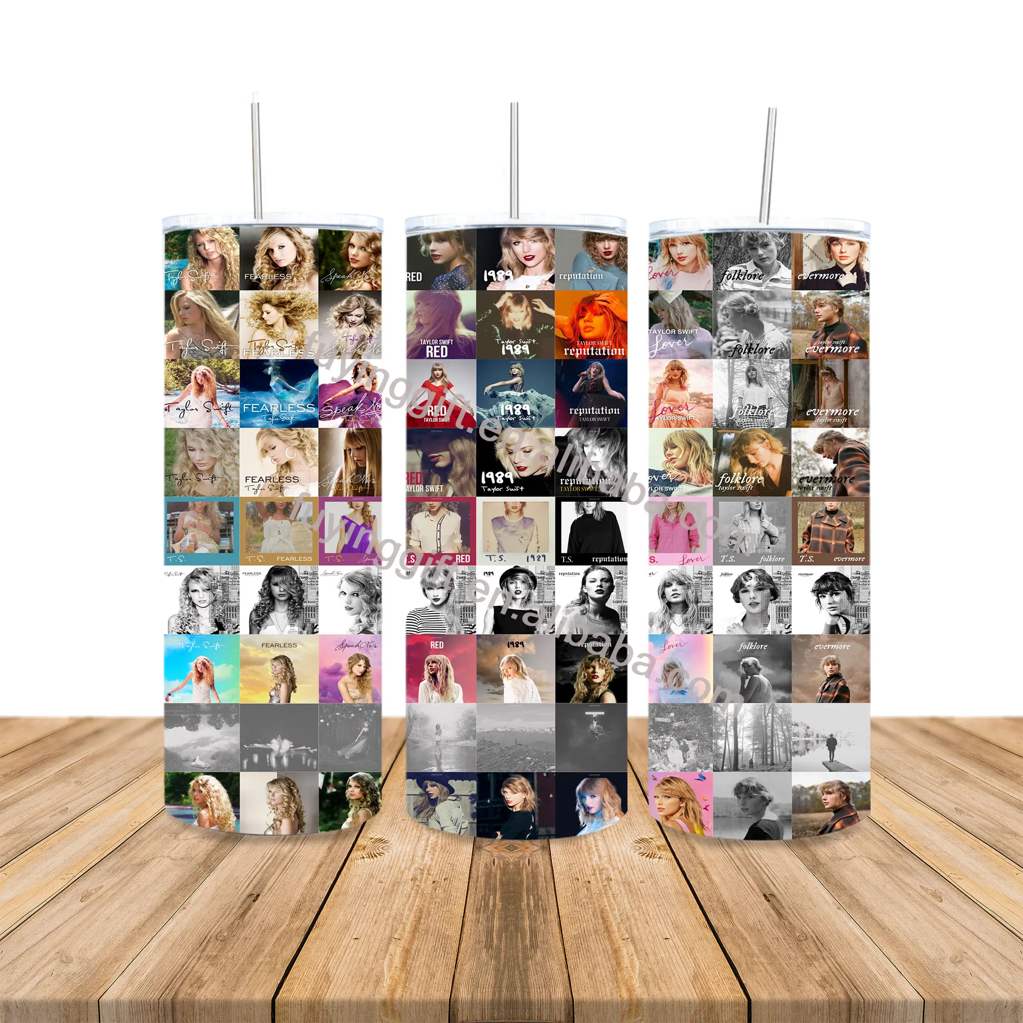 Custom 20 Oz Sublimation Taylor Swift The Eras Tour Lover Tumbler ...