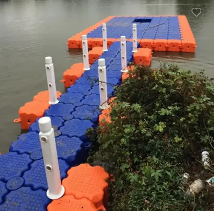 Aquaculture Pontoon Bridge Wharf Berth Plastic Modular Floating ...