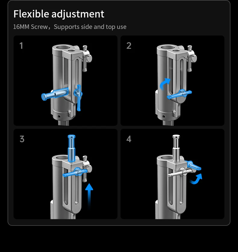 Selens Professional Low Center Gravity Stainless Steel Stand