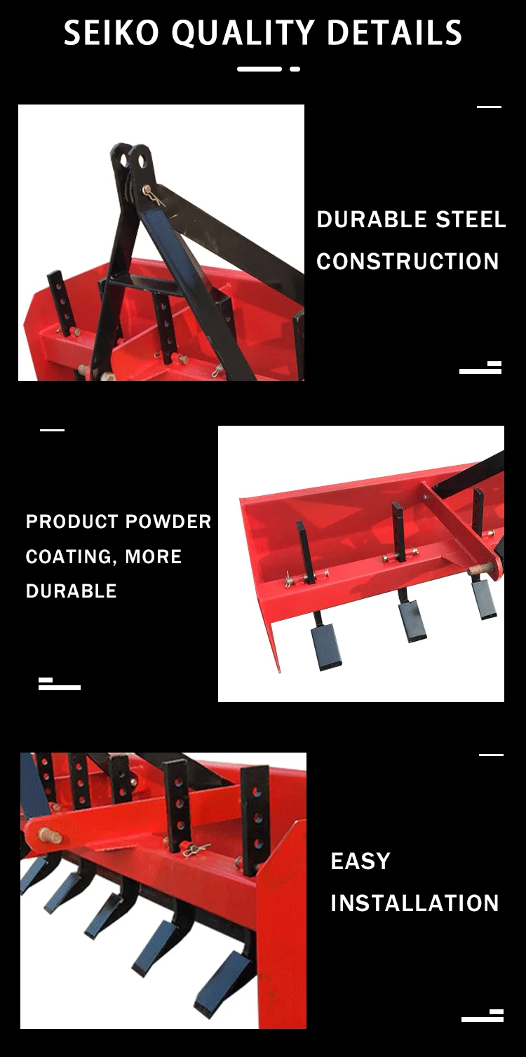 Rcm Box Scraper Tractor Compact Tractor Mounted Box Grader Blade ...