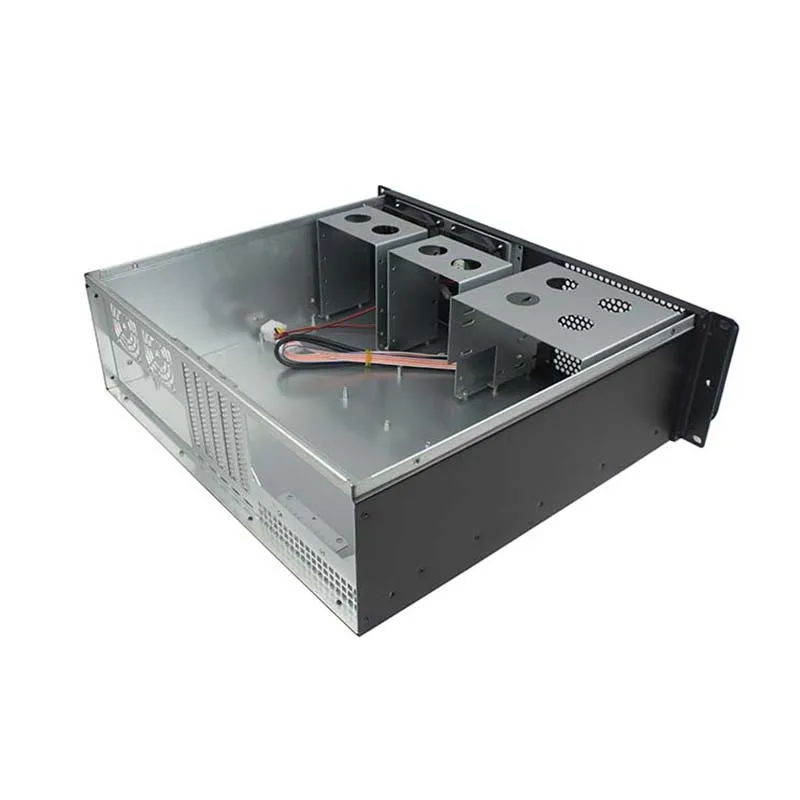 3U Server Chassis - Industrial Rack Mount with Cooling Fans